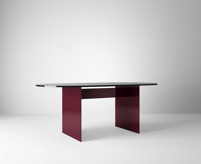 Isometric Table - Modern Wood Dining Table or Desk | Kalon Studios US