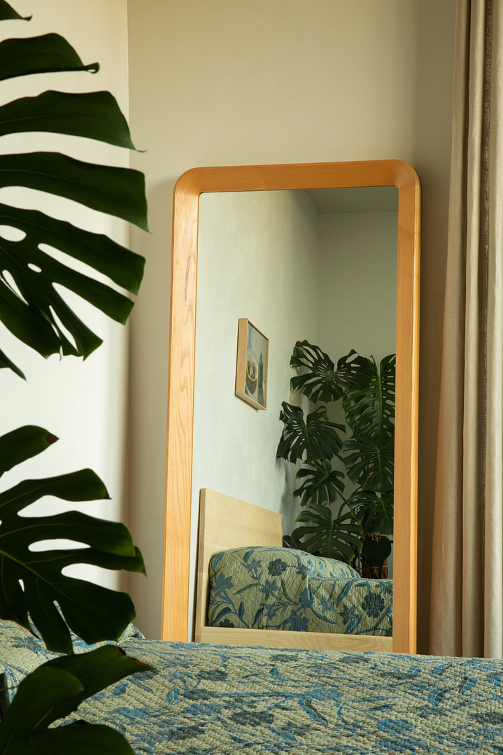 simple mirror frame design