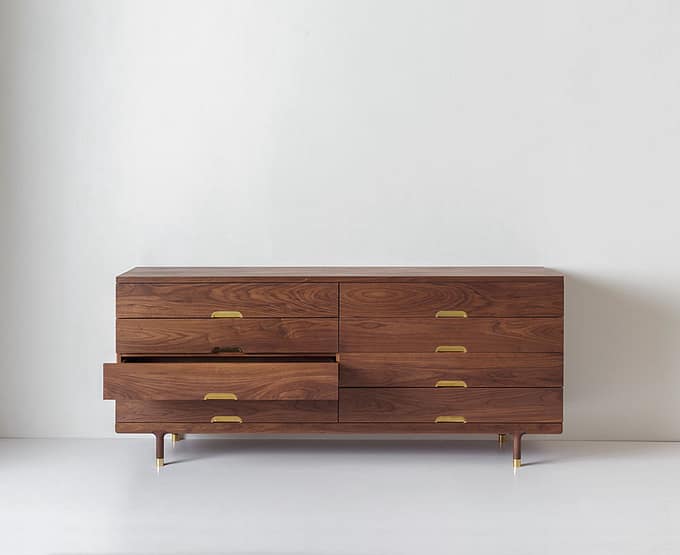 Simple Dresser - Modern Solid Wood Dresser | Kalon Studios EU