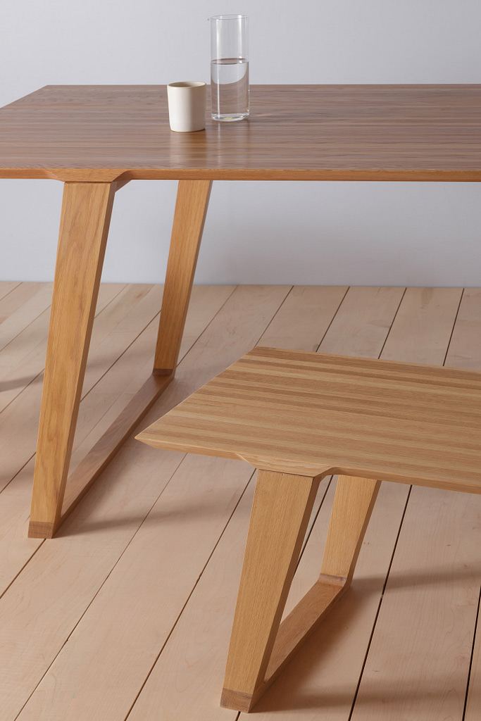 Isometric Table - Modern Wood Dining Table or Desk | Kalon Studios US