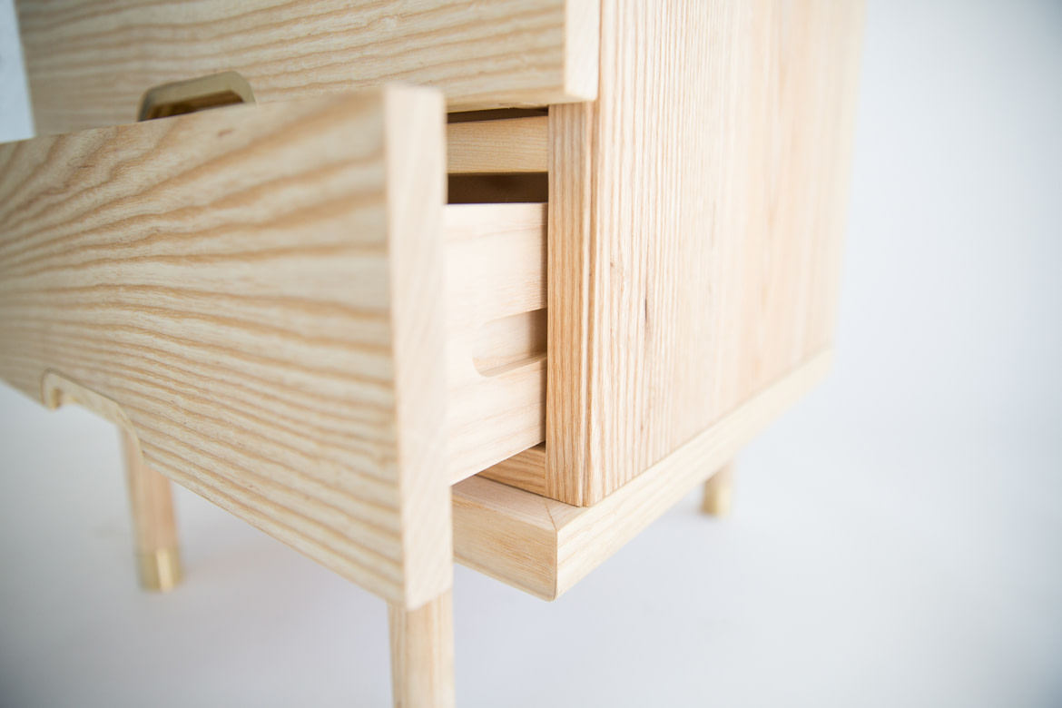 Simple Side Table - Modern Side Table or Nightstand | Kalon Studios US